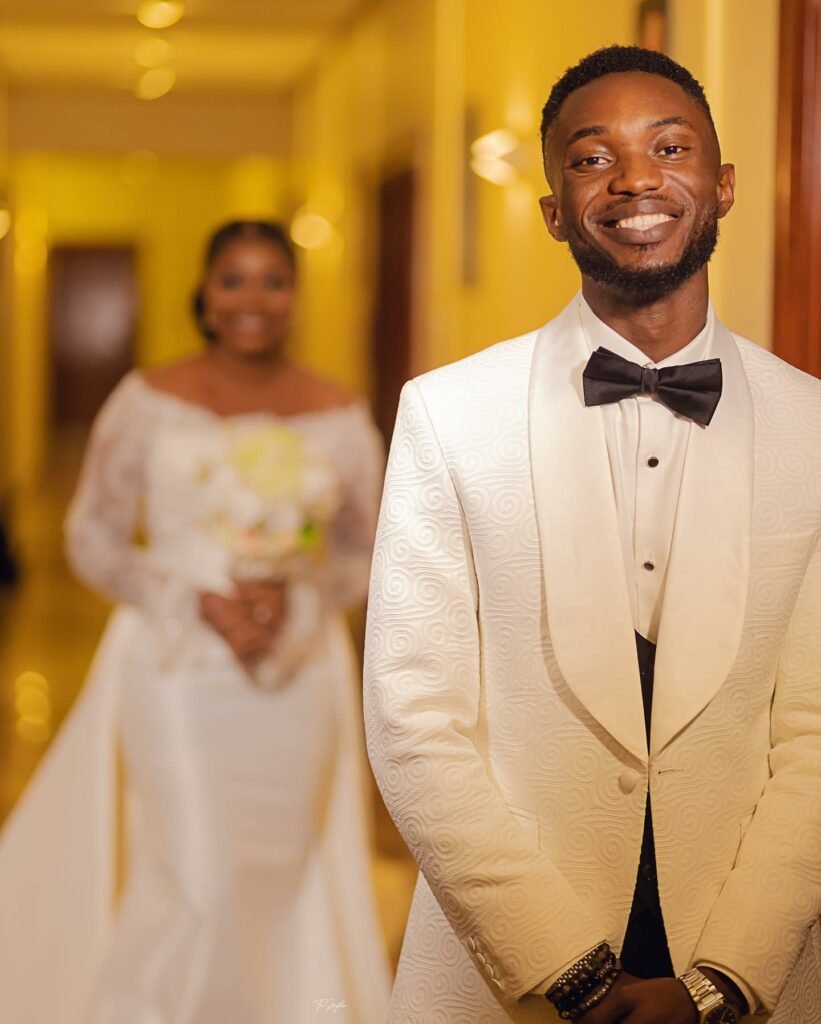 Festizie Ties The Knot With Fiancee Edima - See Amazing Photos