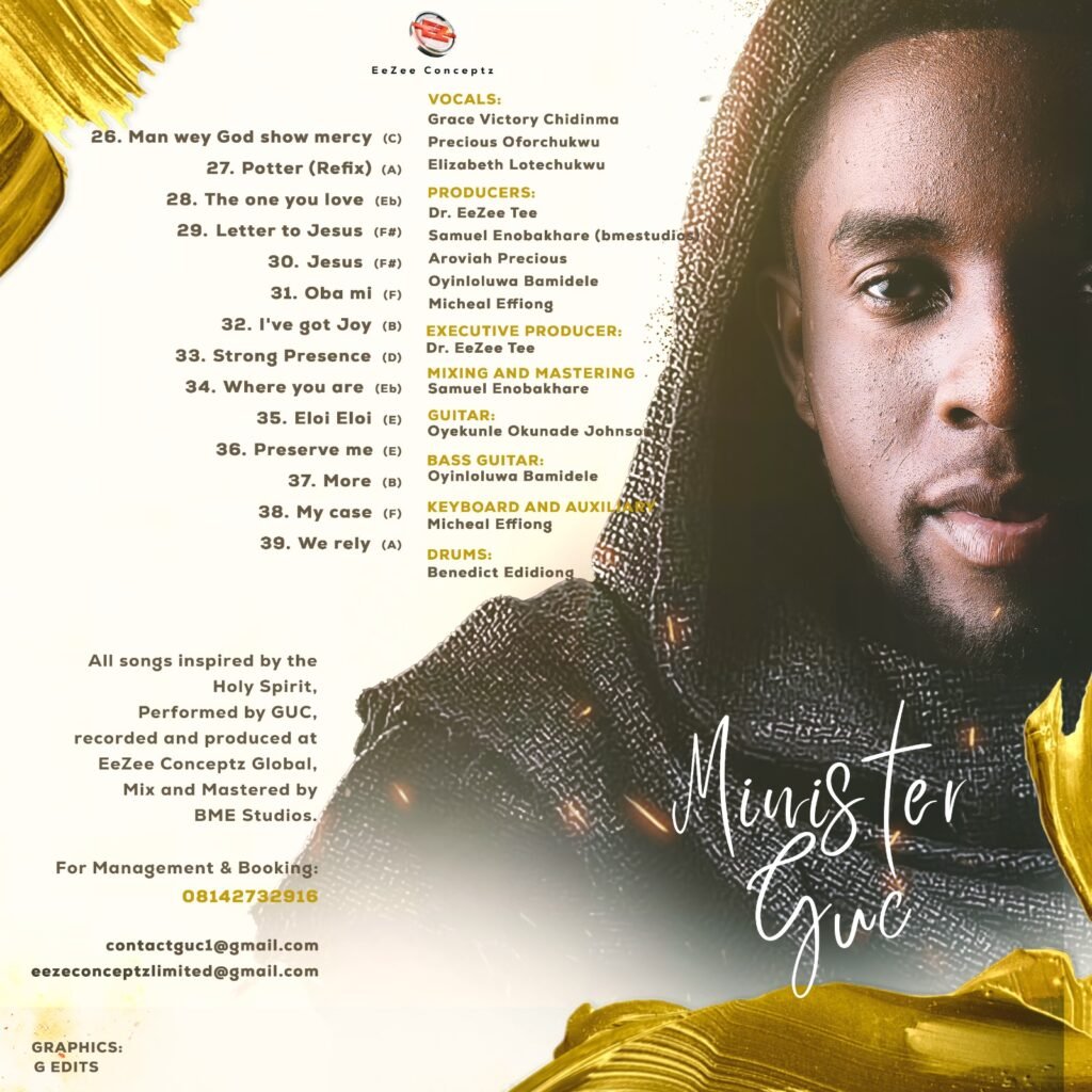 The Trio And I Album - Minister GUC - Man Wey God Show Mercy